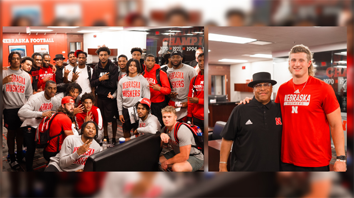 Former Husker football player delivers 'Look Like Somebody' message ...