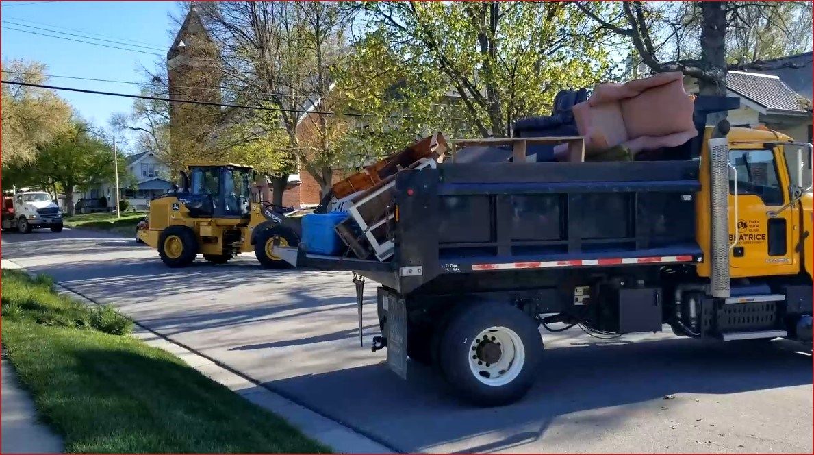 Stops comparable, tons collected higher...in this spring's Beatrice ...