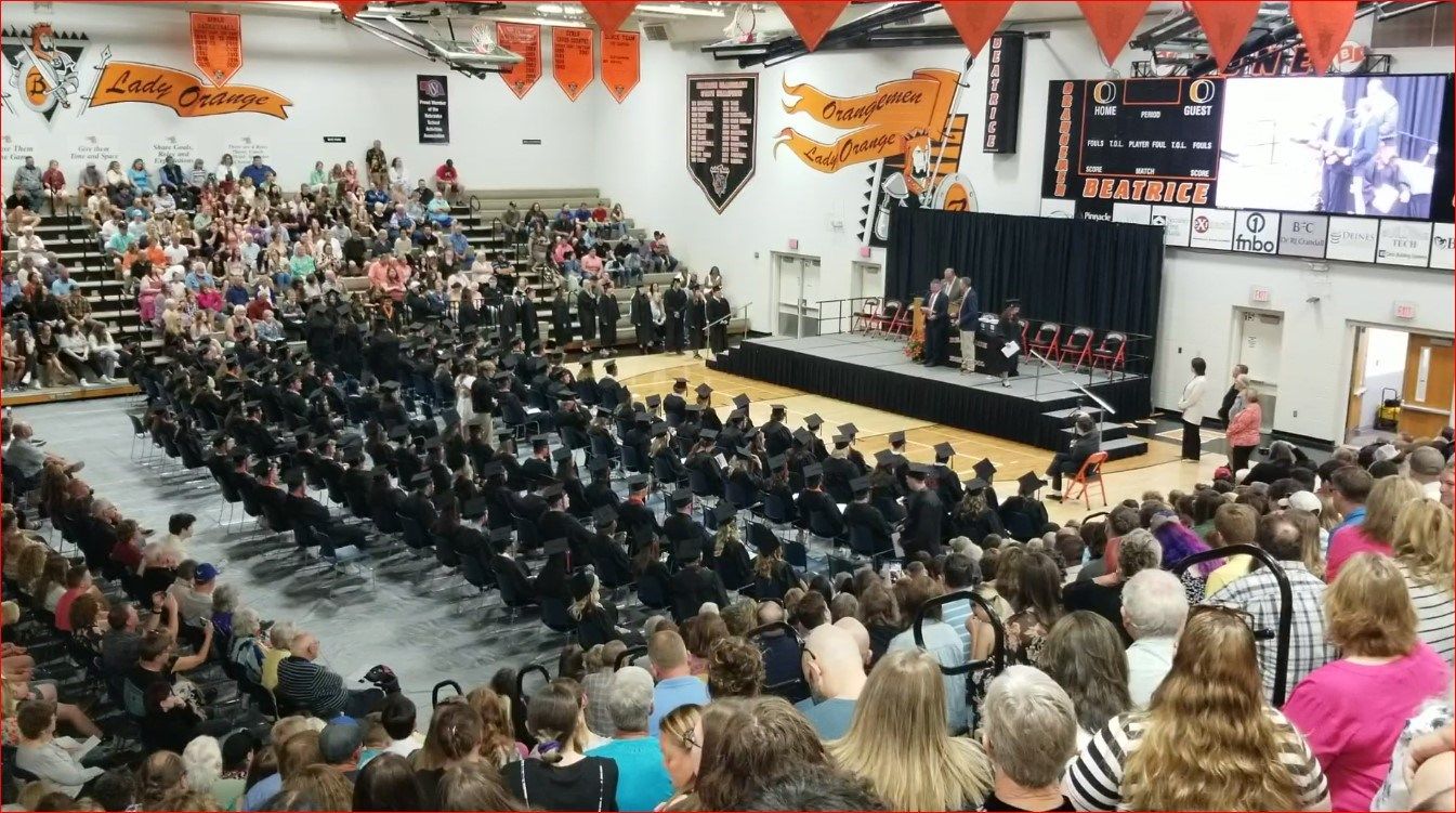 Large class of seniors graduate from Beatrice High School, on Sunday ...