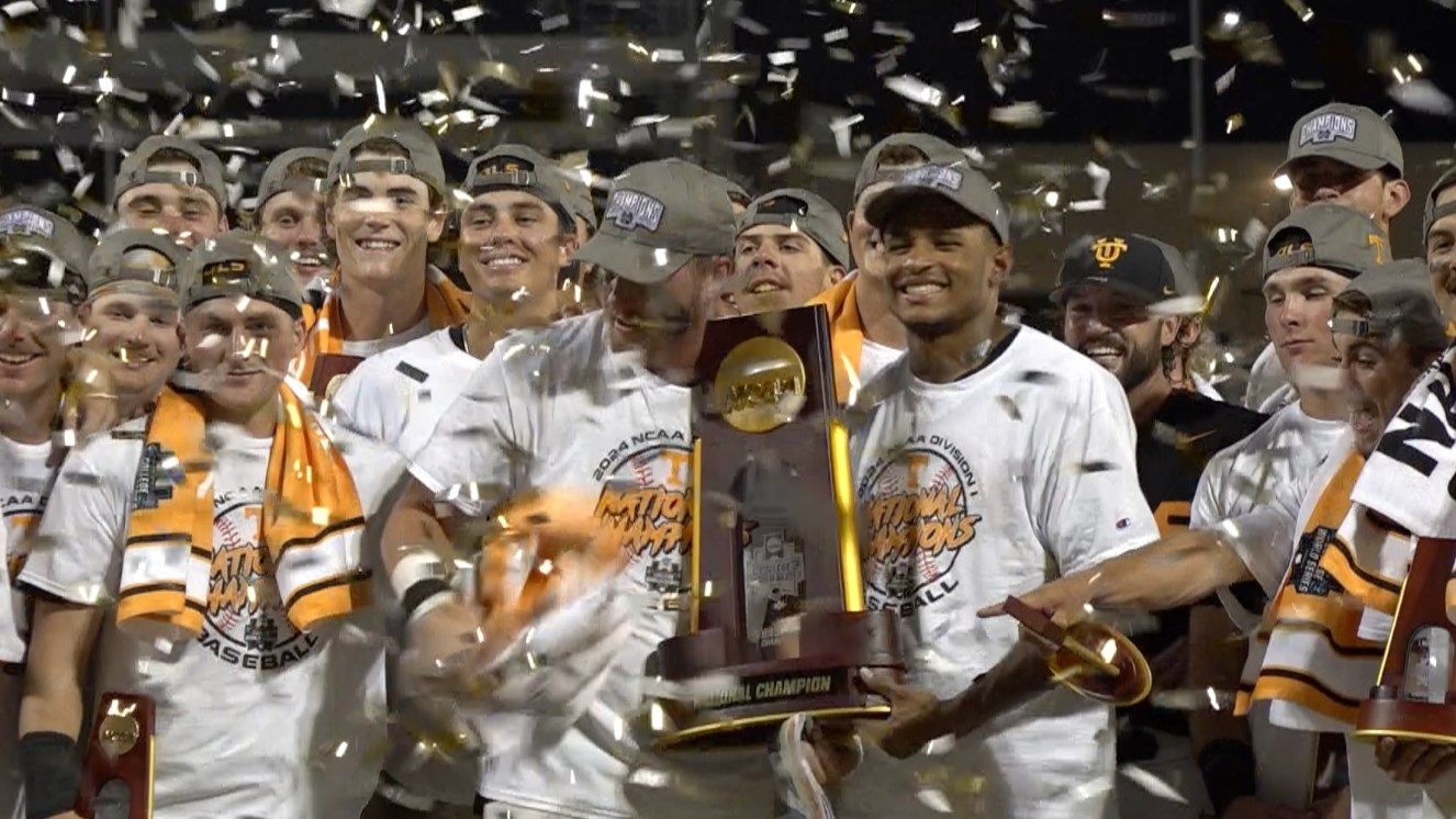 MCWS: Vols win first ever baseball national championship, top Aggies 6 ...