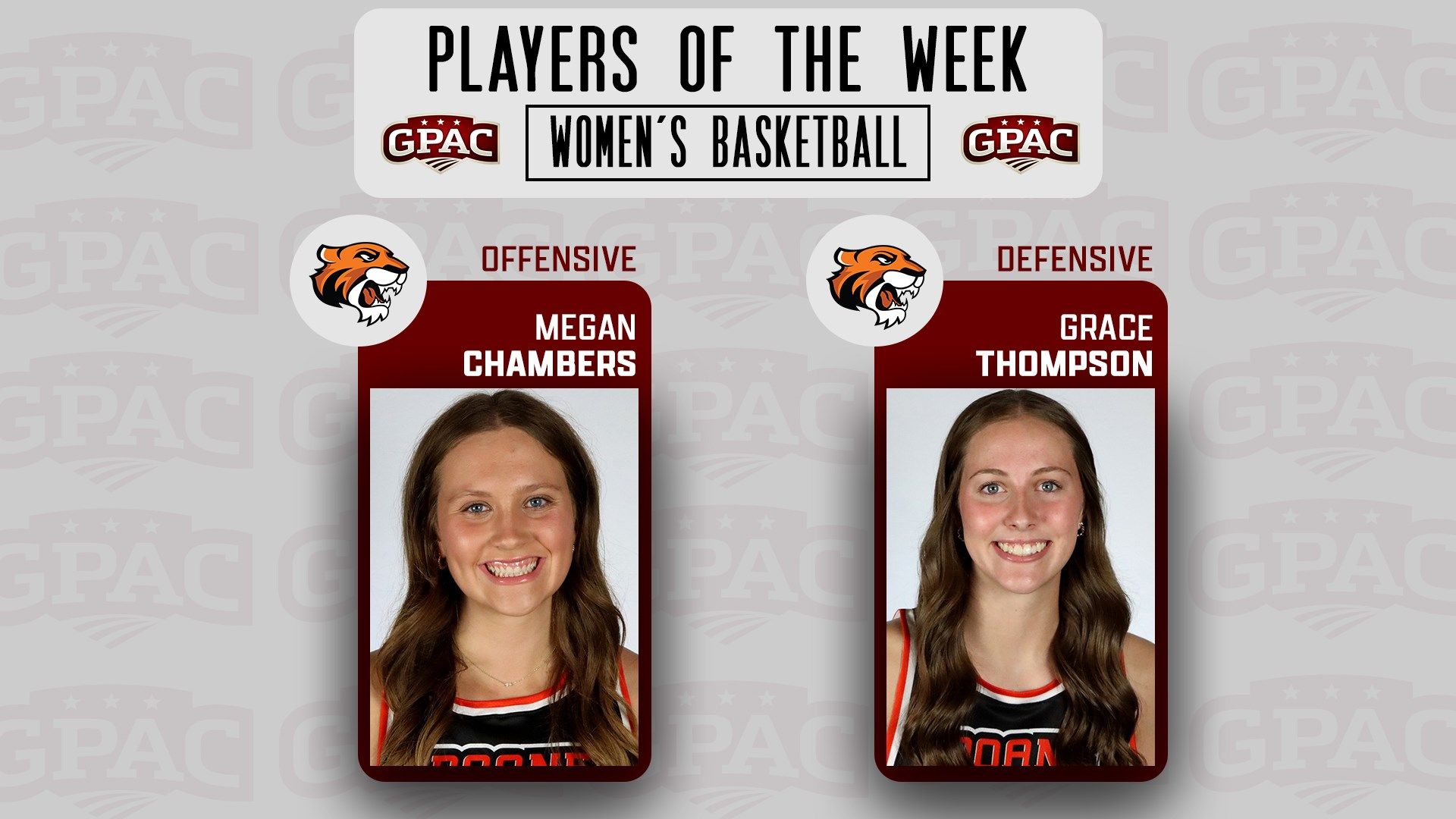 Doane sweeps weekly GPAC women's basketball awards again - METRO - NEWS CHANNEL NEBRASKA